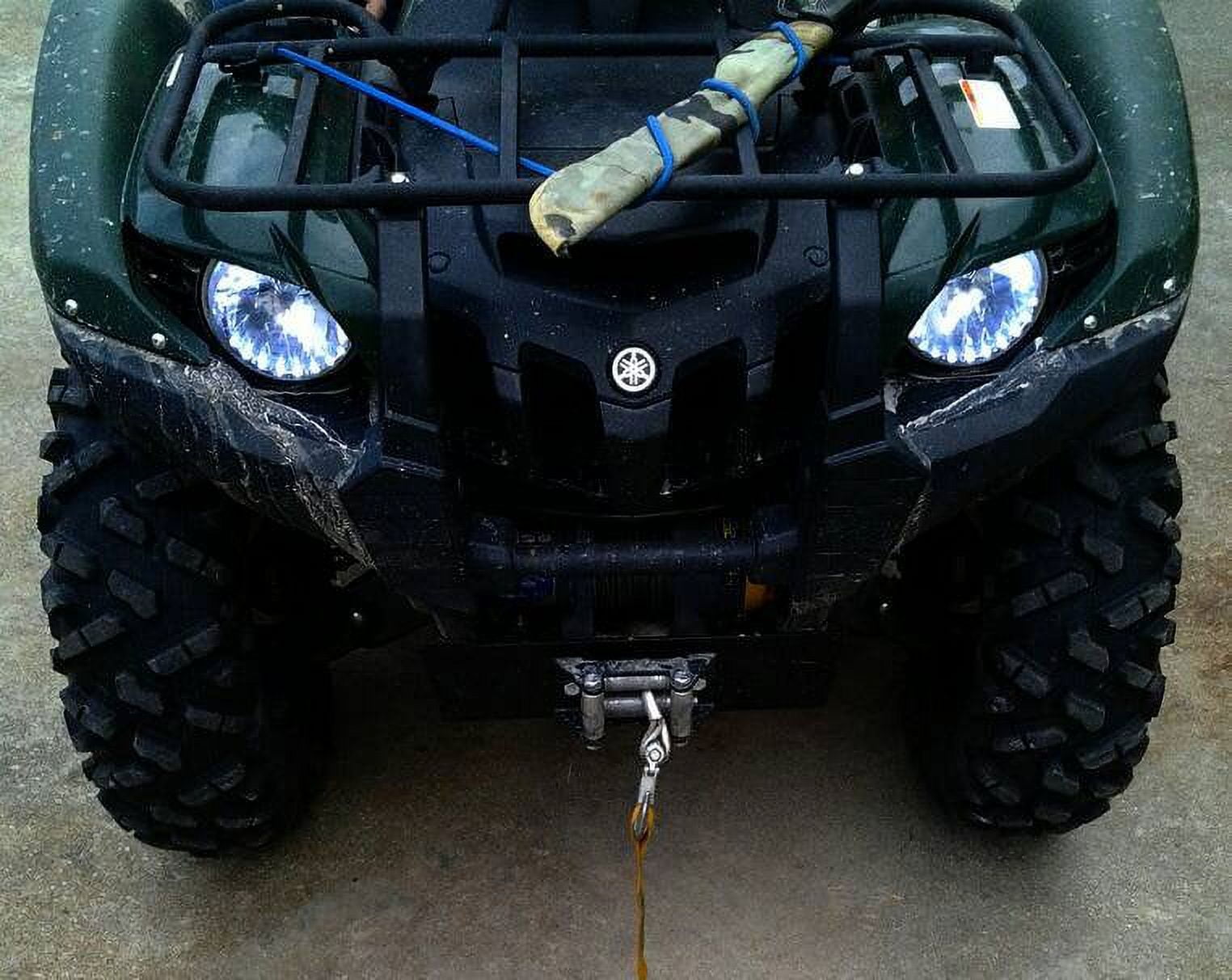 Yamaha Grizzly LED Angel Eye Strip Lights DRL Halo Lamps - Walmart.com