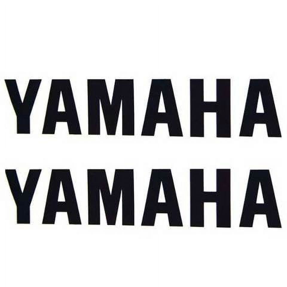 Yamaha Jet Boat Decal Stickers | Black (Pair) - Walmart.com