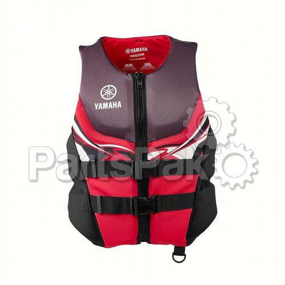 Yamaha MAR-22VNE-RD-LG PFD Life Jacket, Mens Neoprene Red Large ...