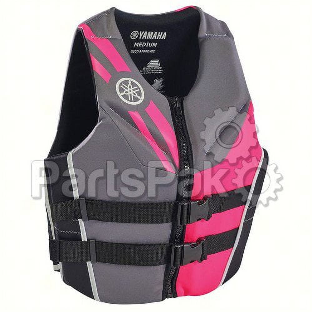 Yamaha Womens Neoprene Pink Large Pfd Life Jacket for Water, Boat Vest ...