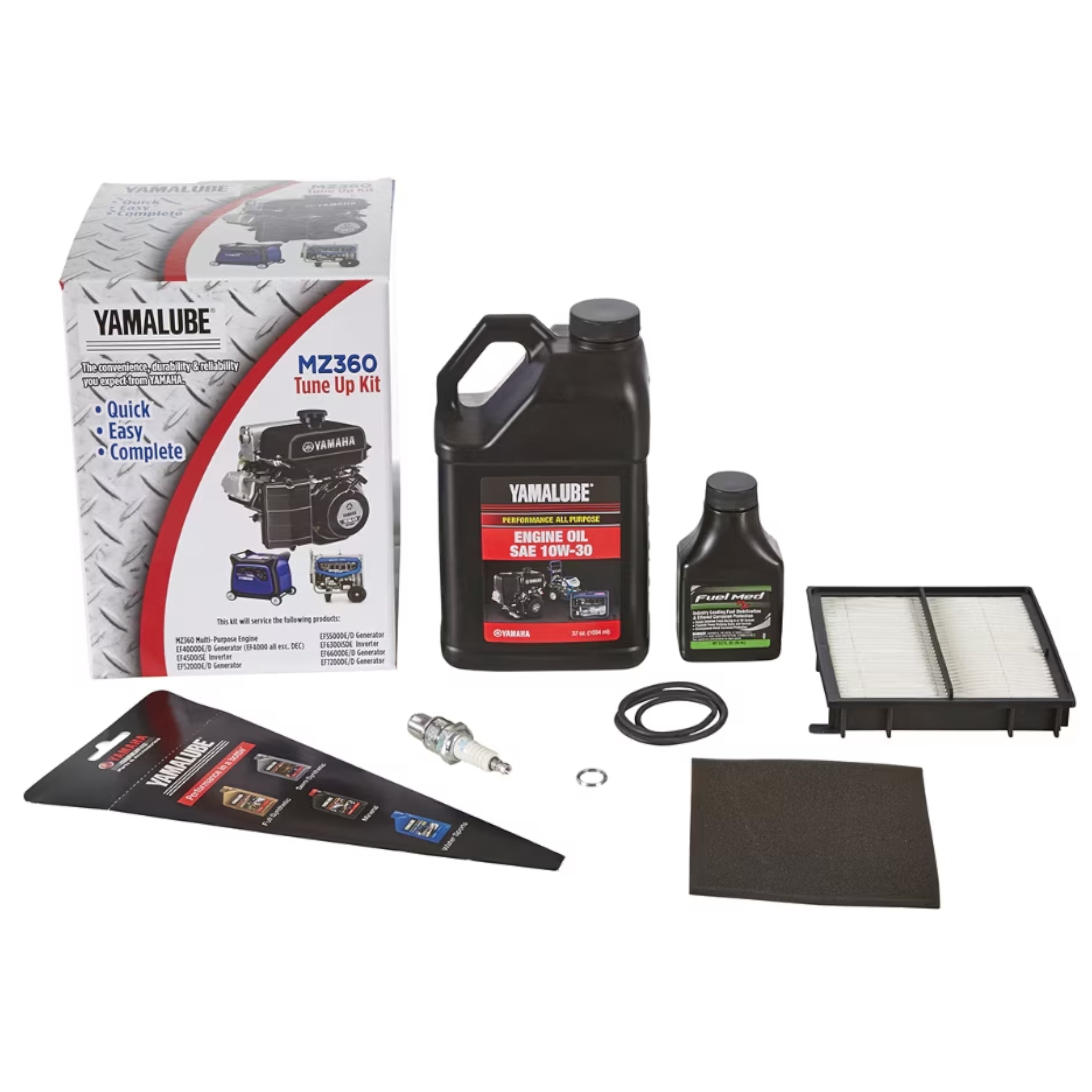Yamaha OEM, MZ360 Yamalube Multipurpose & Generator Tune-Up Kit, LUB ...