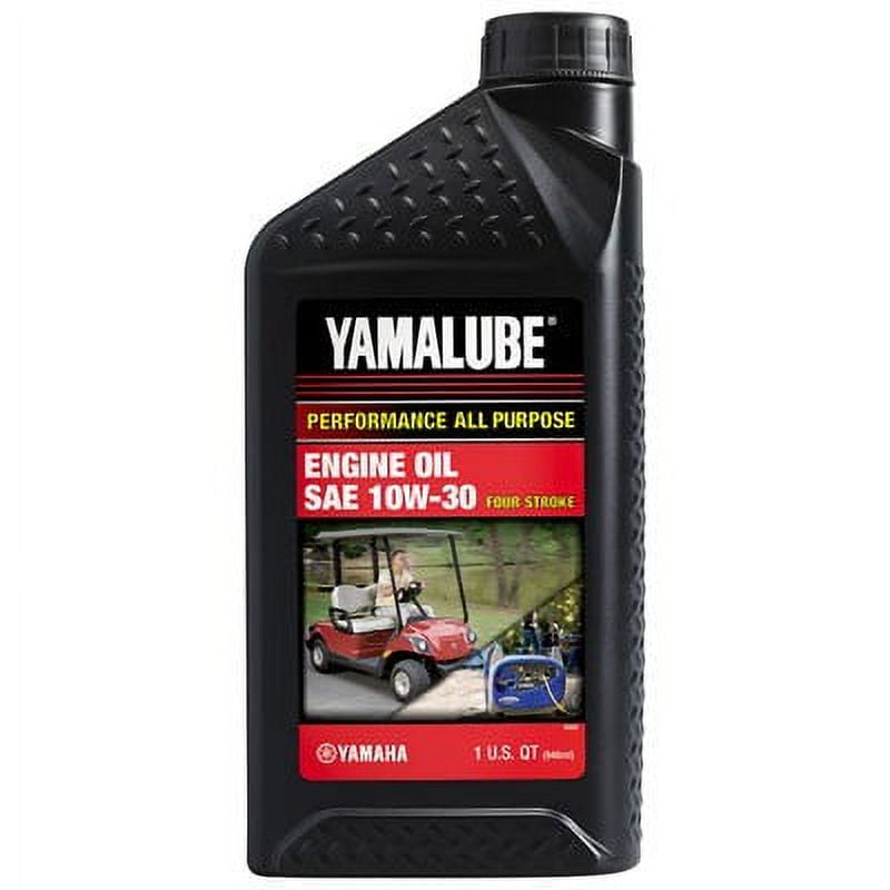 Yamaha 1 qt Yamalube Oil,10W-30, Marine Four-Stroke SAE -Y6A-10W30GG12 ...