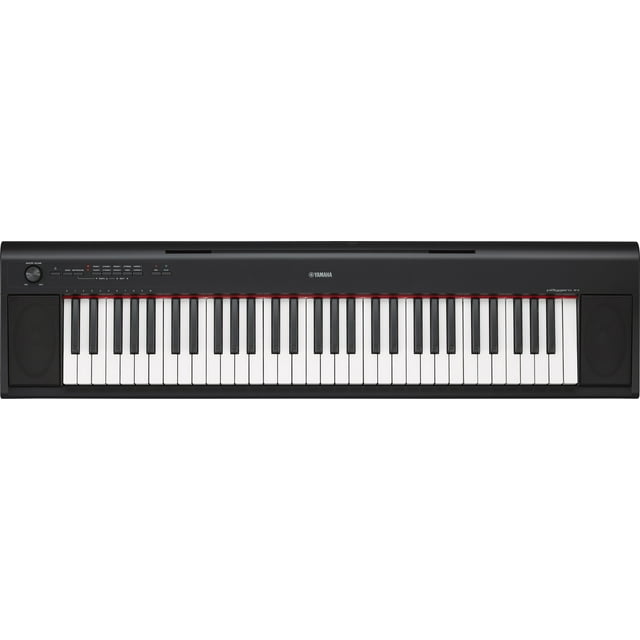 Yamaha NP12 61-Key Lightweight Portable Keyboard, Black - Walmart.com