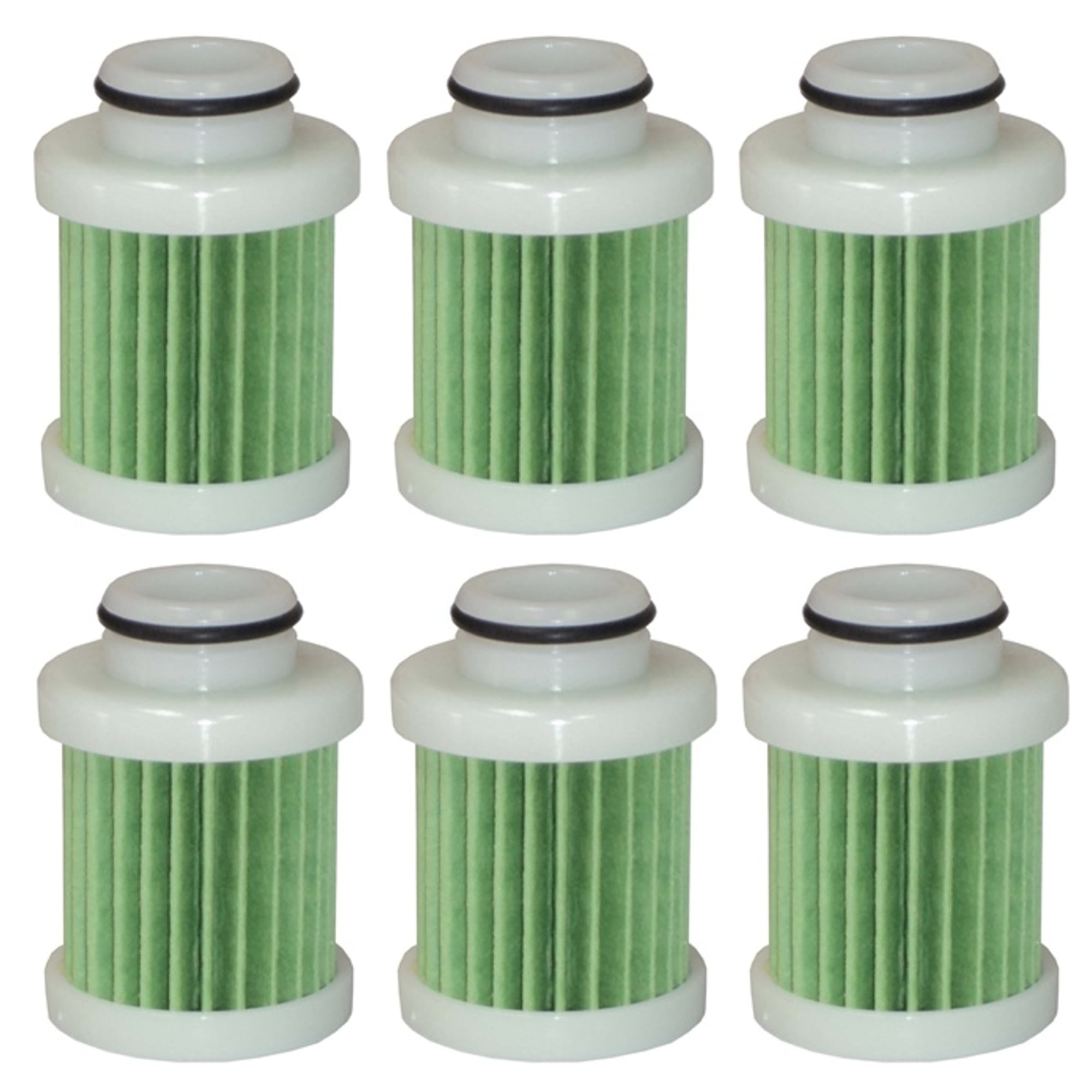 Yamaha New OEM Primary Fuel Filter Element, Qty 6, 6D8-WS24A-00-00 ...