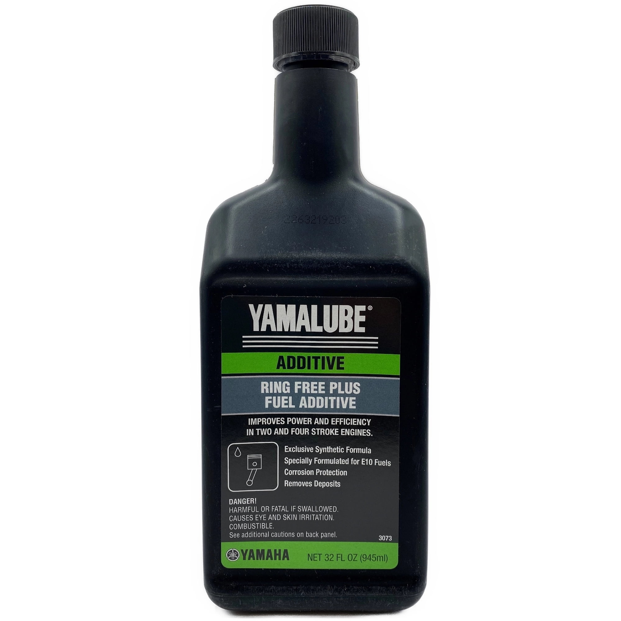 Yamaha Genuine OEM Yamalube Outboard Ring Free Plus Fuel Additive Quart ...