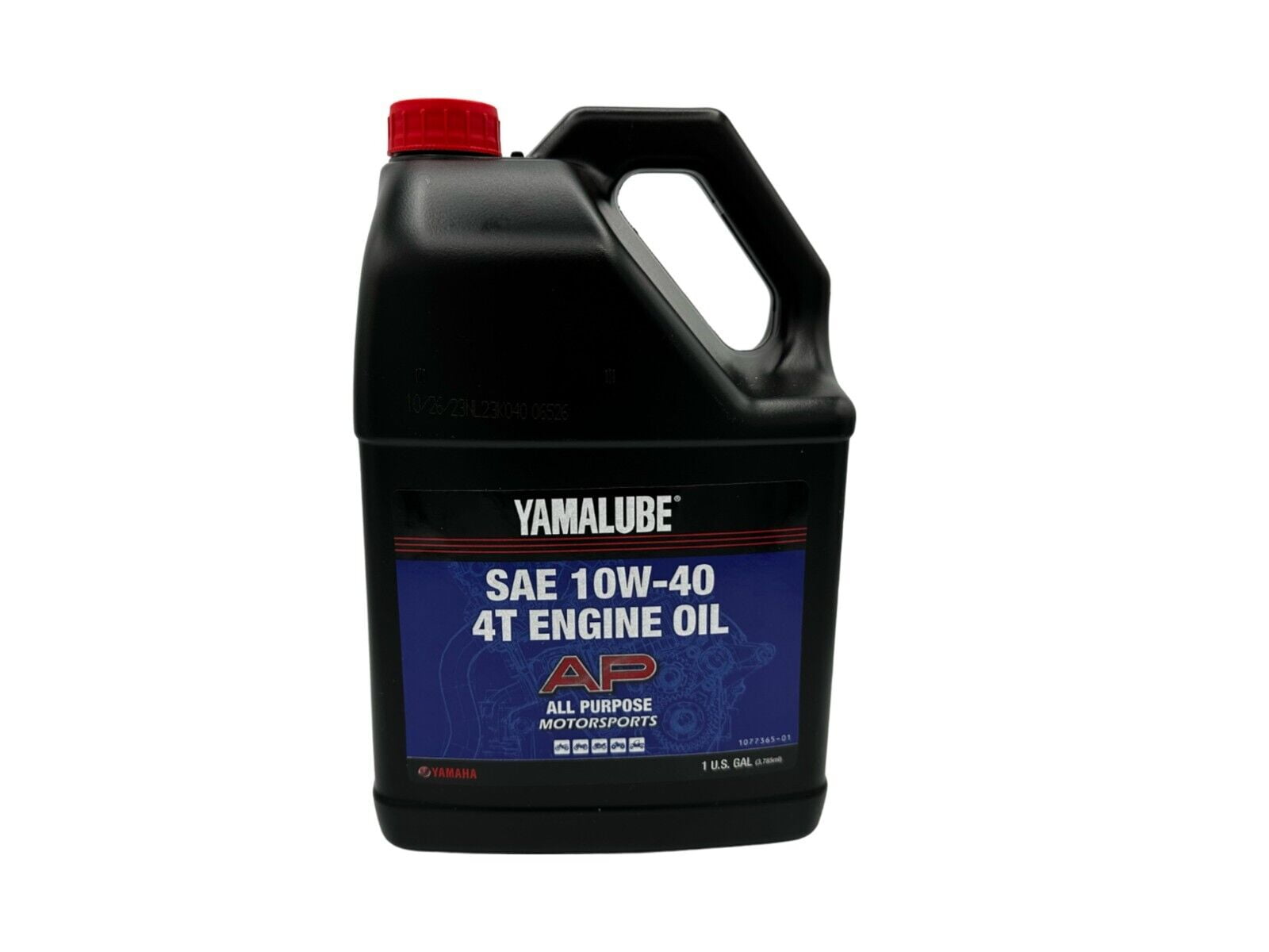 Yamaha OEM All Purpose Performance 4-Stroke Engine Oil LUB-10W40-AP-04 ...