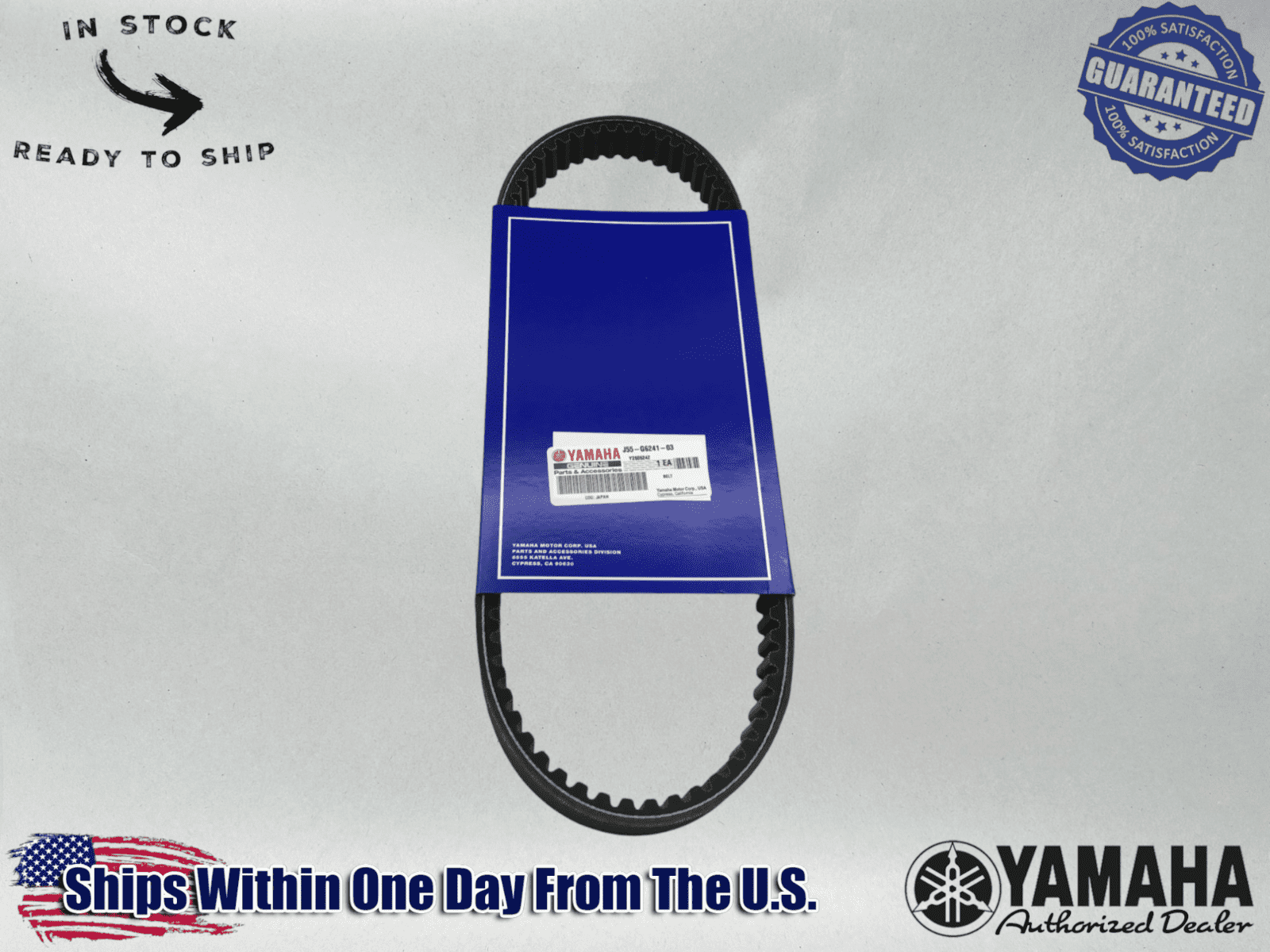 Yamaha OEM Golf Cart Clutch Drive Belt G9,G11,G14,G16,G21,22 J55-G6241-03-00 - Walmart.com