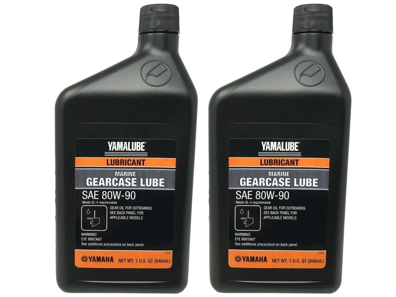 Yamaha OEM Lower Unit Gearcase Lube Oil 2 QUARTS ACC-GEARL-UB-QT 2 PACK ...