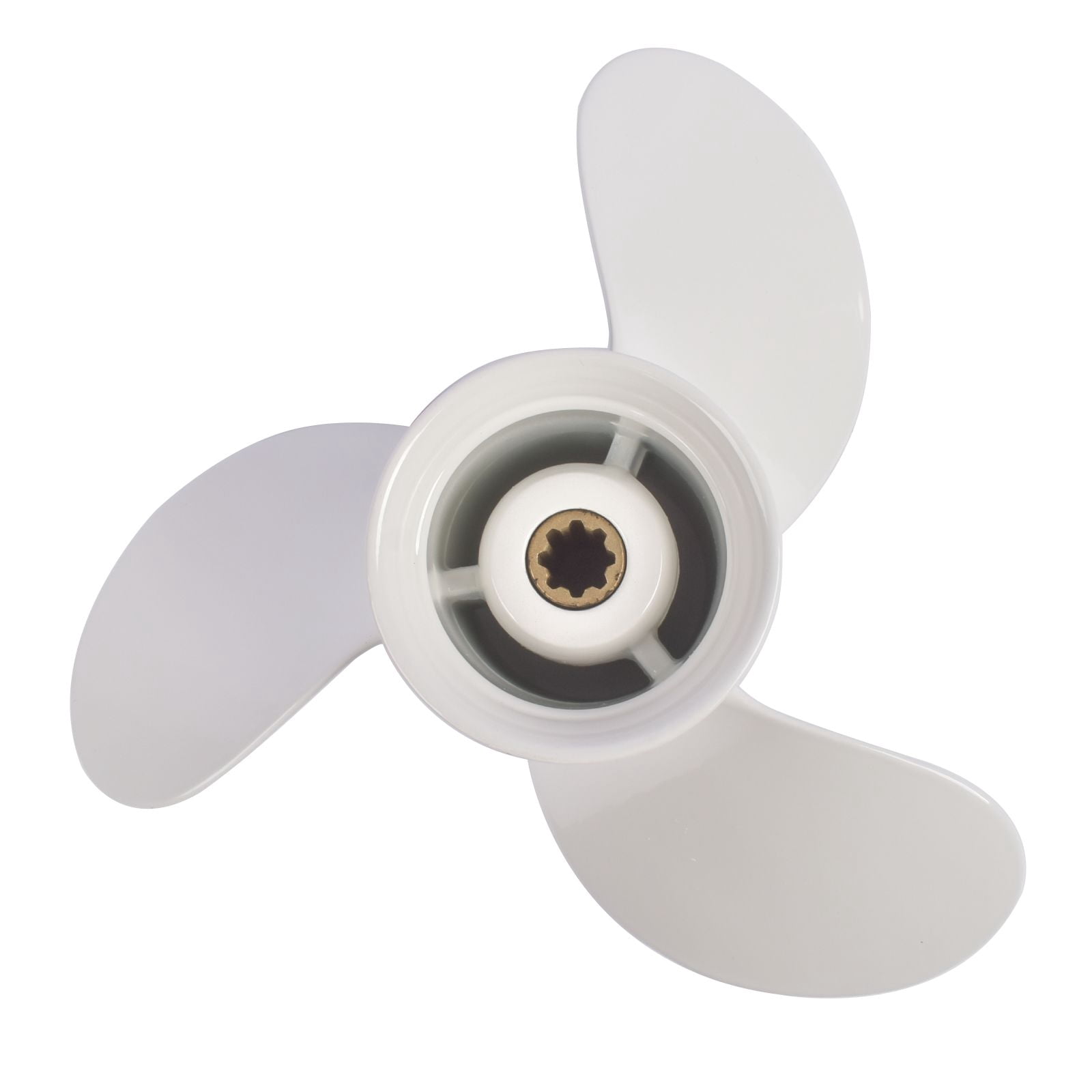 Yamaha Outboard Propeller - 9 1/4" x 12" Pitch, 8 Spline, 683-45941-00 ...