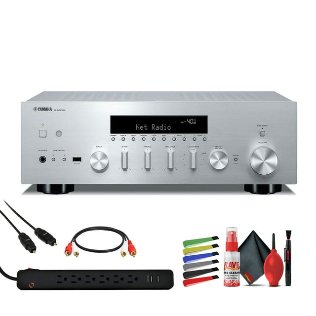 Yamaha R-N600A 2.1-Channel Network A/V Receiver with Streaming, Phono ...