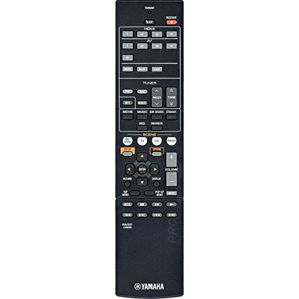 Yamaha RAV521 Audio Receiver Remote Control for HTR-3067, RX-V377, YHT ...