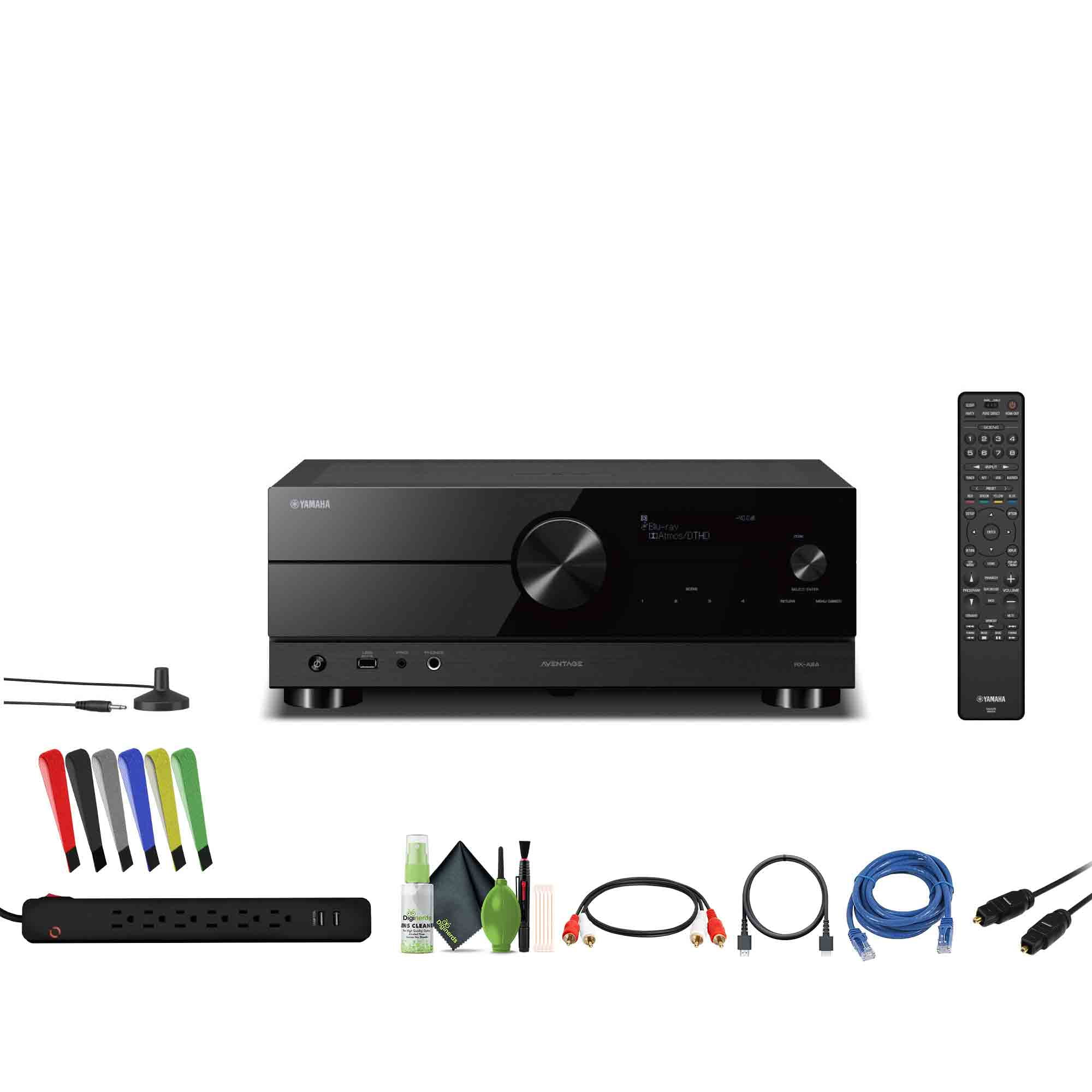 Yamaha RX-A2A AVENTAGE 7.2-Channel Surround Sound Network AV Receiver ...