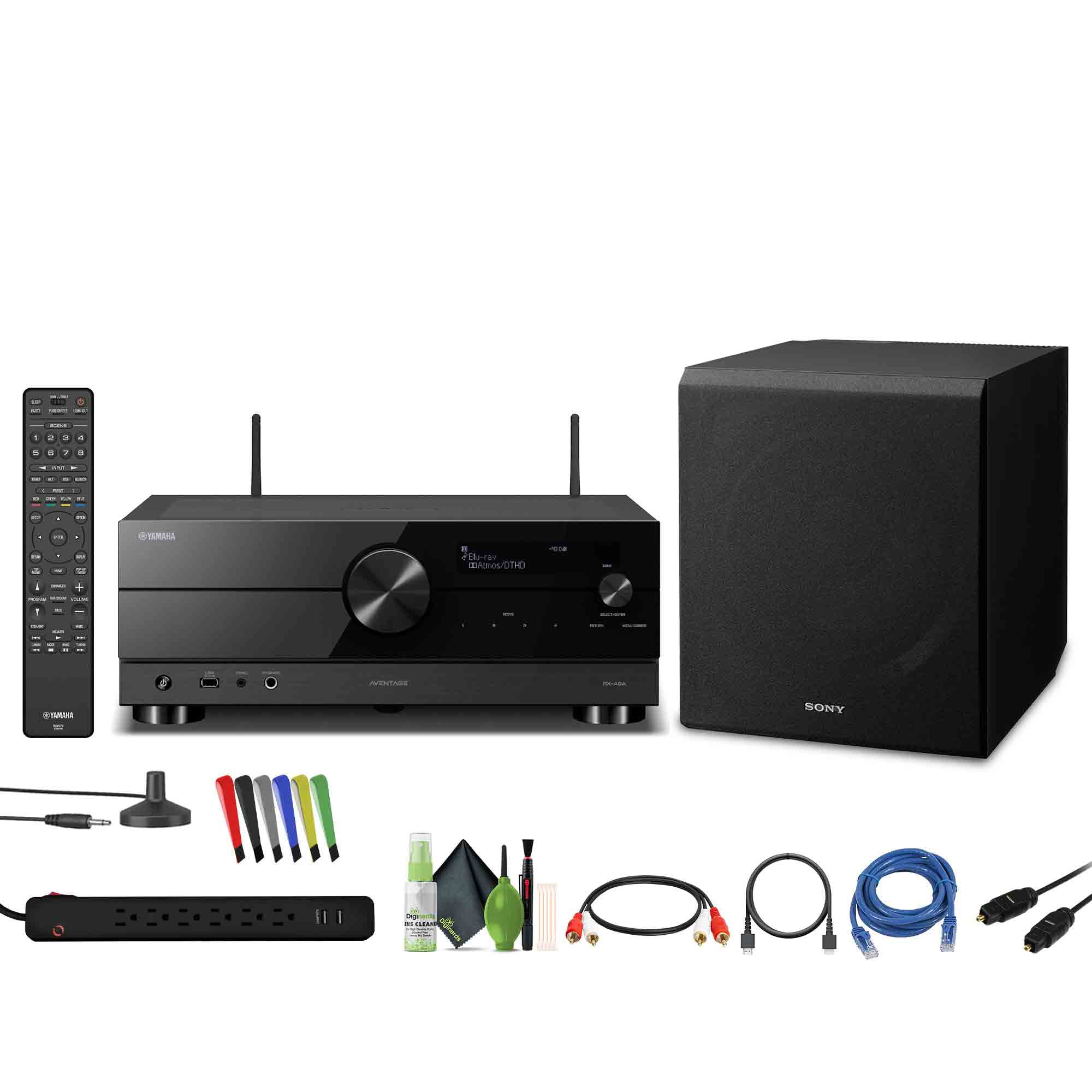 Yamaha RX-A2A AVENTAGE 7.2-Channel Surround Sound Network AV Receiver ...