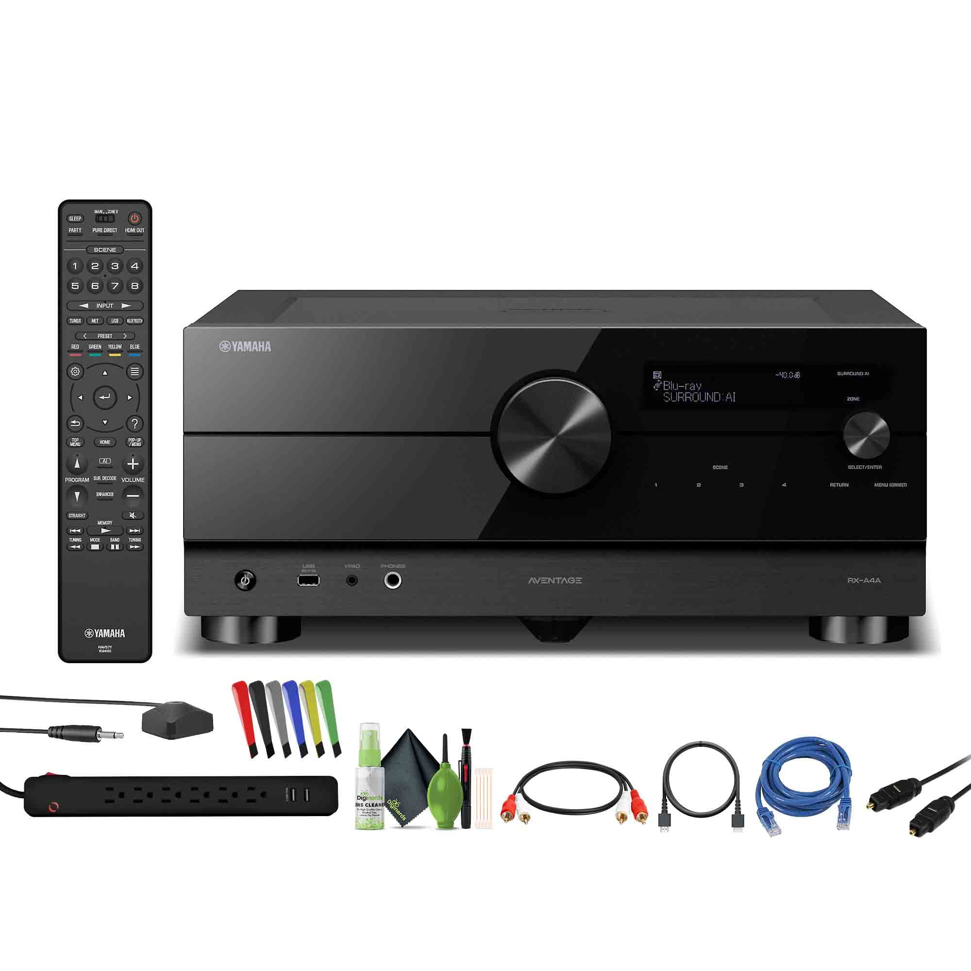 Yamaha RX-A4A AVENTAGE 7.2-Channel Surround Sound Network AV Receiver ...