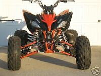 Yamaha Raptor 250 Widening Kit w/ Brake lines ATV Quad - Walmart.com