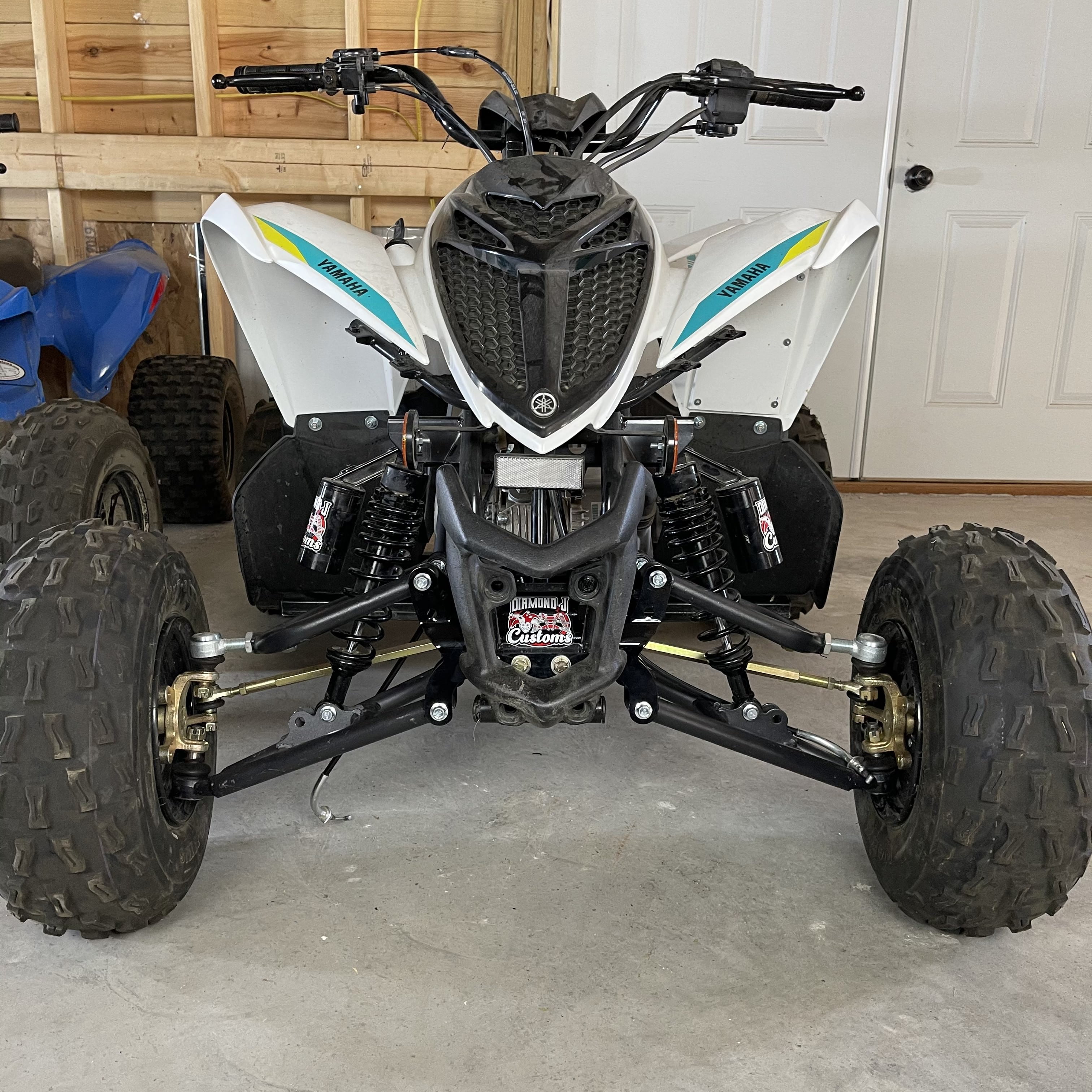 Yamaha Raptor 90 / 110 Complete Dual A-Arm & Disc Brake Suspension ...