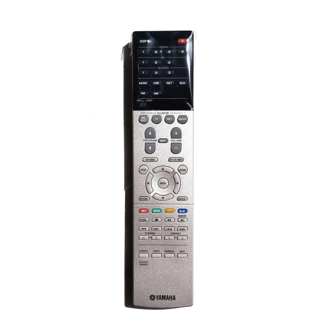 Yamaha Remote Control ZW69550, RAV555 for Yamaha Receivers RX-A670, RX ...