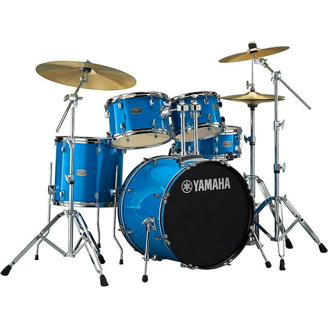 Yamaha Rydeen 5-Piece Shell Pack With 20" Bass Drum Sky Blue - Walmart.com