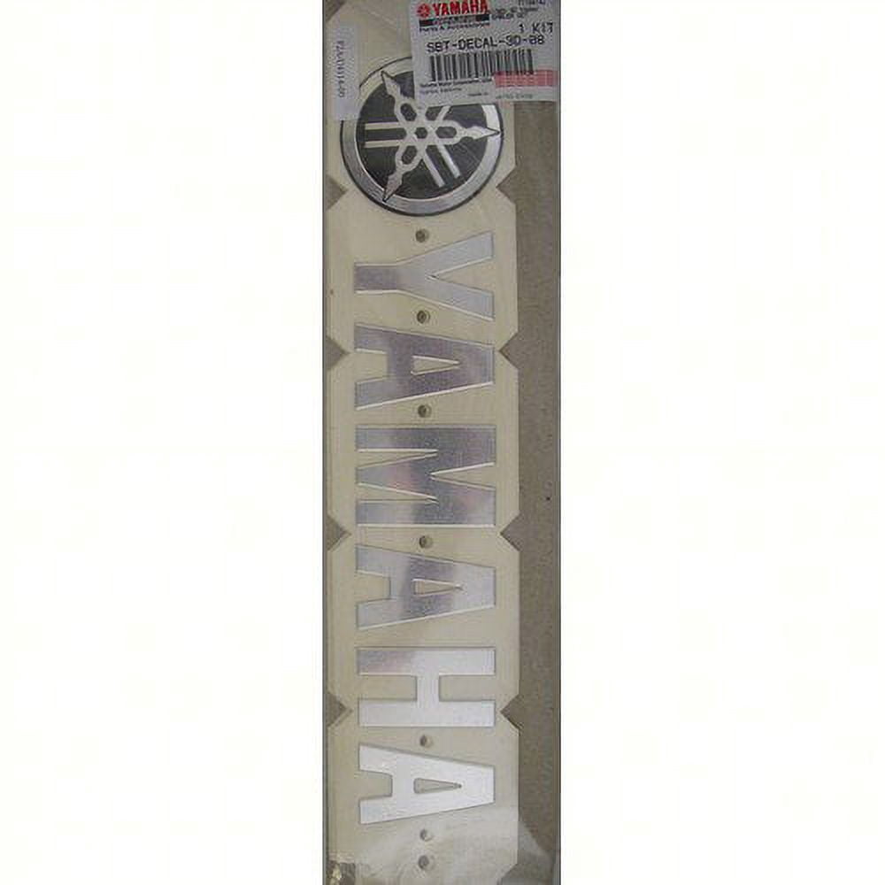 Yamaha SBT-DECAL-3D-08 Raised 3D Emblem Set; SBTDECAL3D08 - Walmart.com