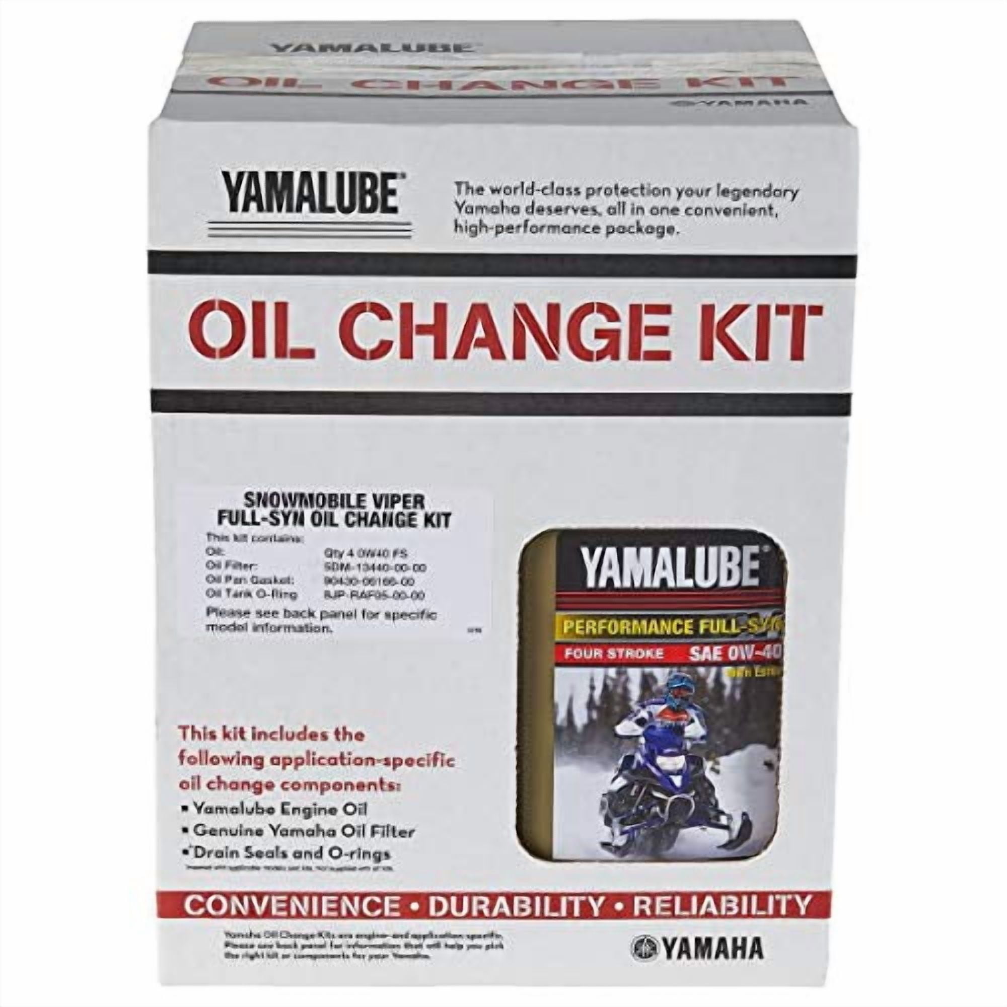 Yamaha Sidewinder/SR Viper Full Synthetic Oil Change Kit - LUB-SMBCG-KT-25 - Walmart.com