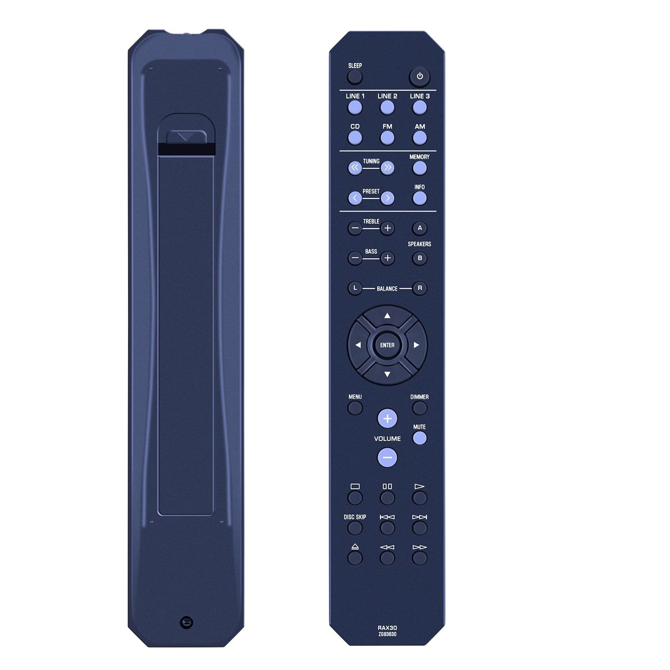 Yamaha Sound Bar Remote Control Replacement for RAX30 ZG93630 Models ...