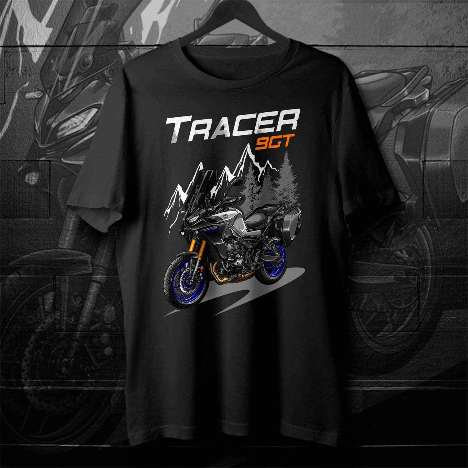 Yamaha Tracer 9 GT Motorcycle T-Shirt for ADV Riders - Walmart.com