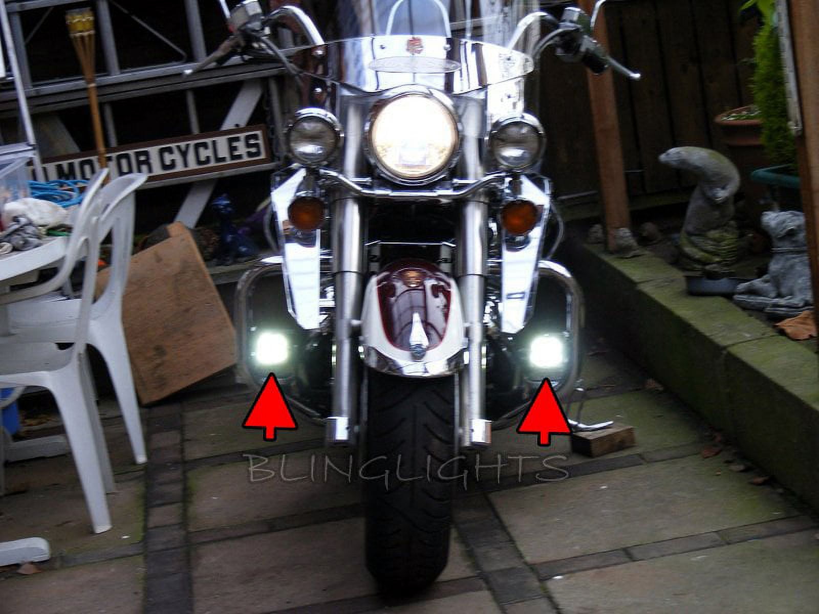 Yamaha V-Max VMAX LED Driving Lights Fog Lamps Drivinglights Foglamps ...