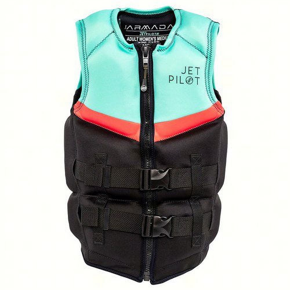 Yamaha WJP-21204-AQ-SM PFD Life Jacket Vest, JetPilot Womens Armada ...