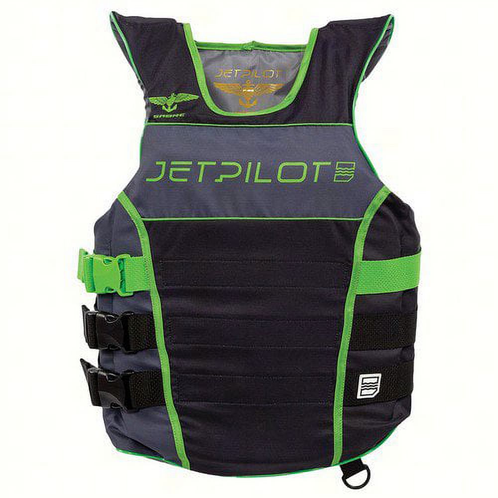Yamaha JetPilot Ultm Sbre Nylon PFD Life Jacket Vest for Adults, Large ...