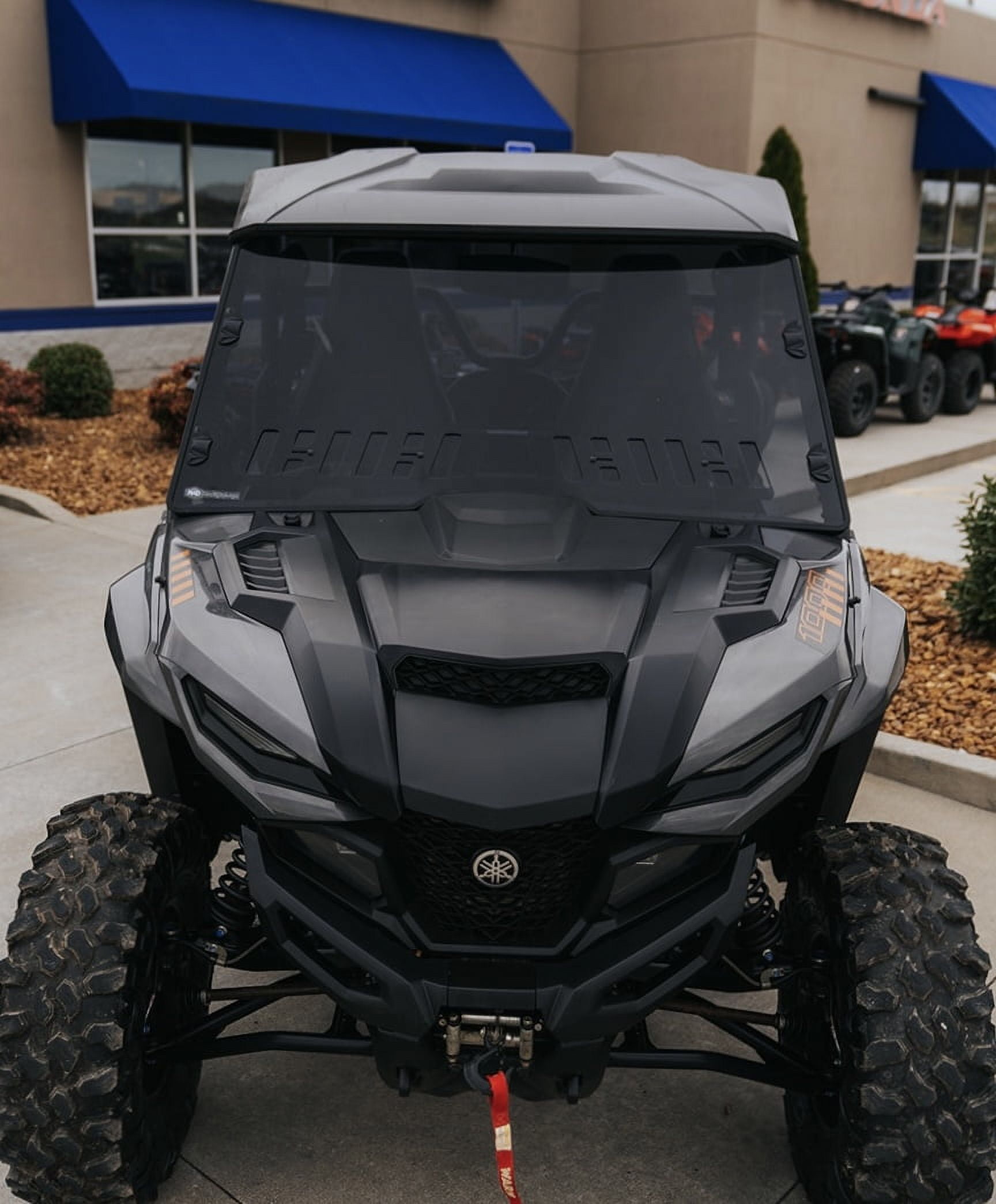 Yamaha Wolverine RMAX Windshield •Fits RMAX2, RMAX4 2021-Up - Dark Tint ...