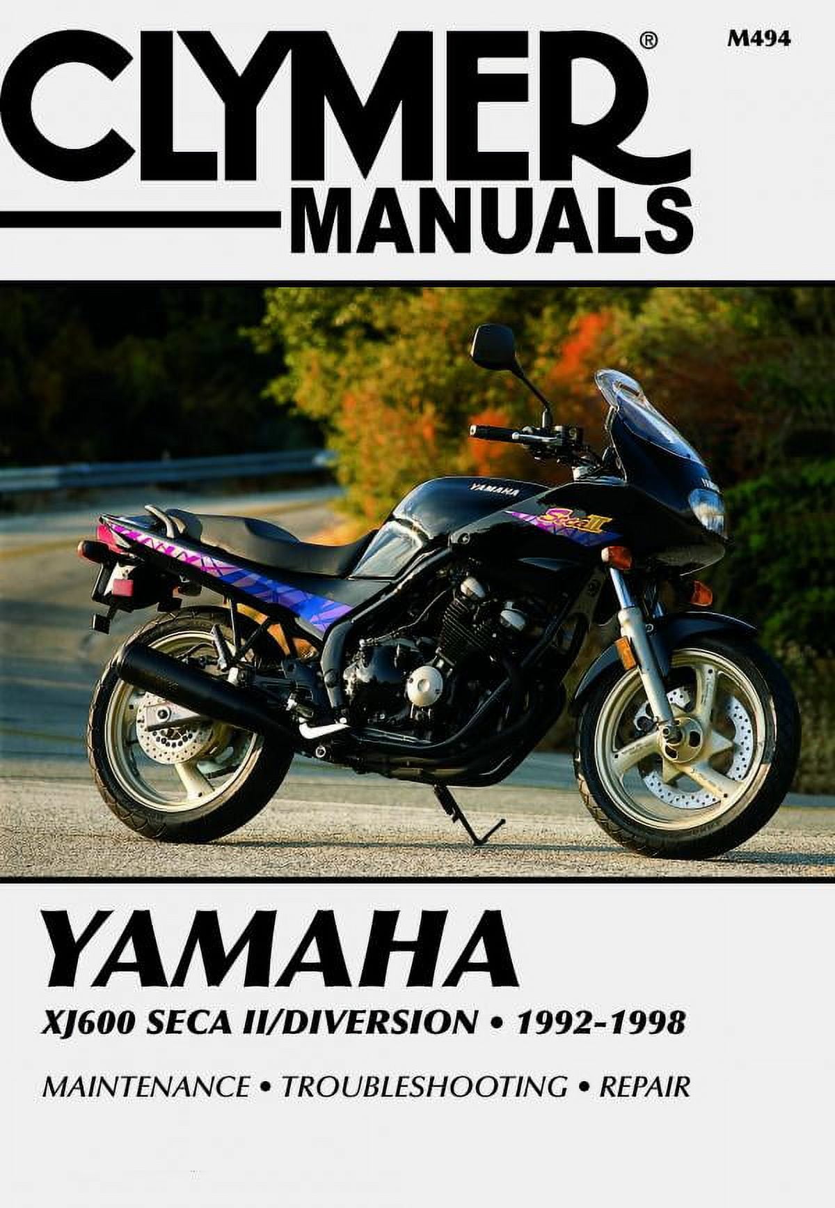 Yamaha XJ600 Seca II/Diversion Motorcycle (1992-1998) Service Repair ...