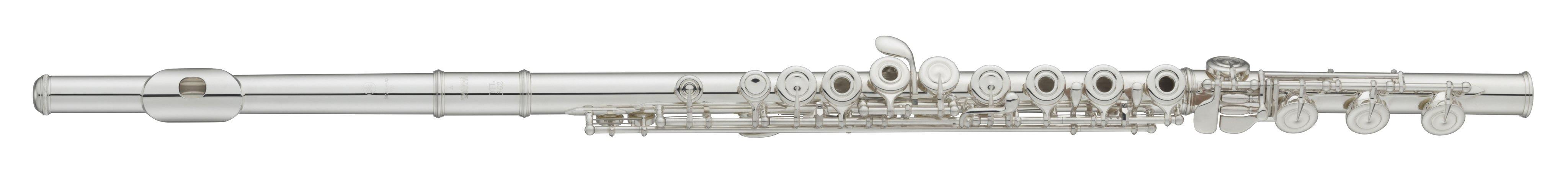 Yamaha YFL-462H Sterling Silver Flute with B Footjoint - Walmart.com