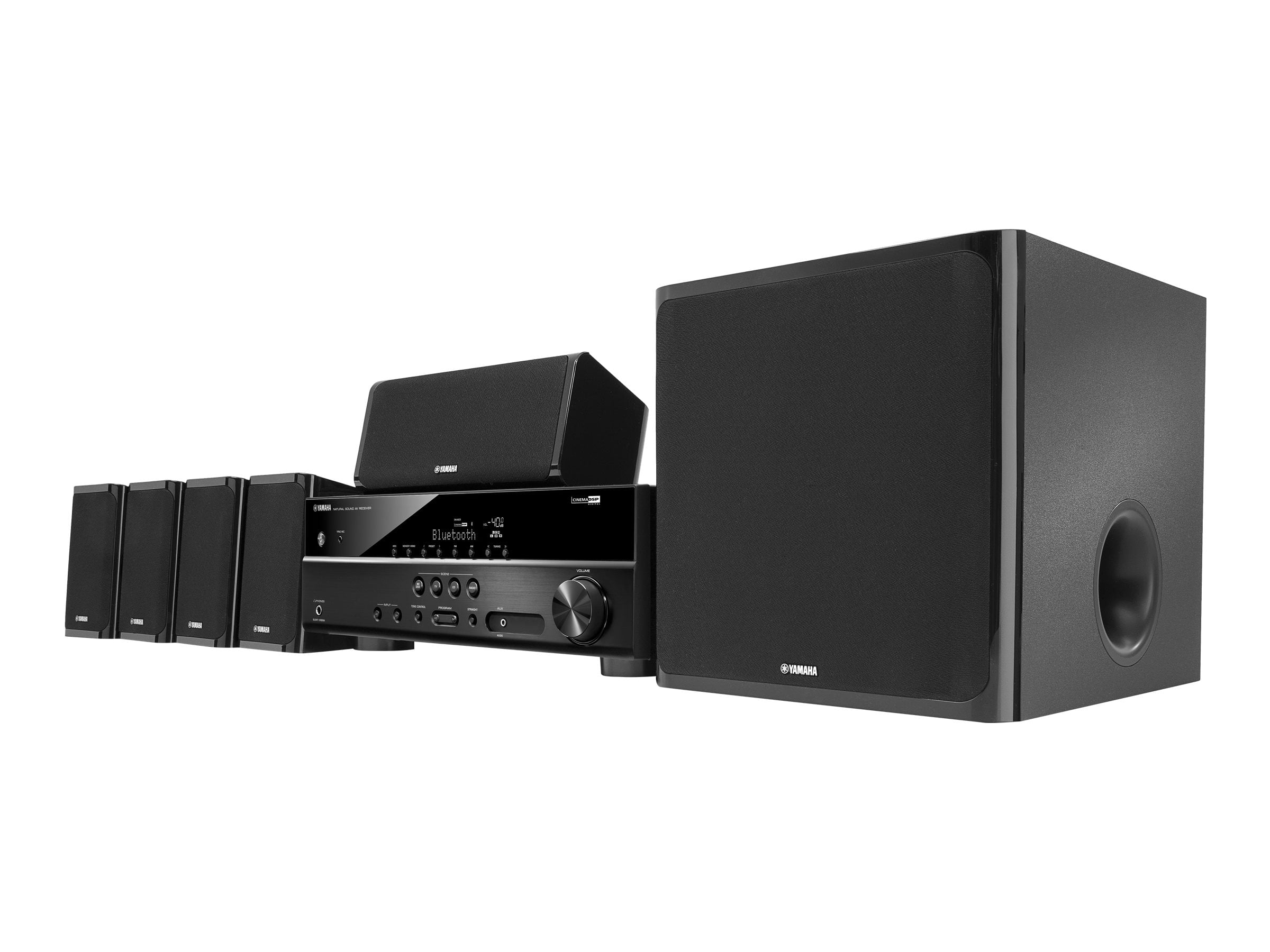 Yamaha YHT-4920UBL - Home theater system - 5.1 channel - black ...