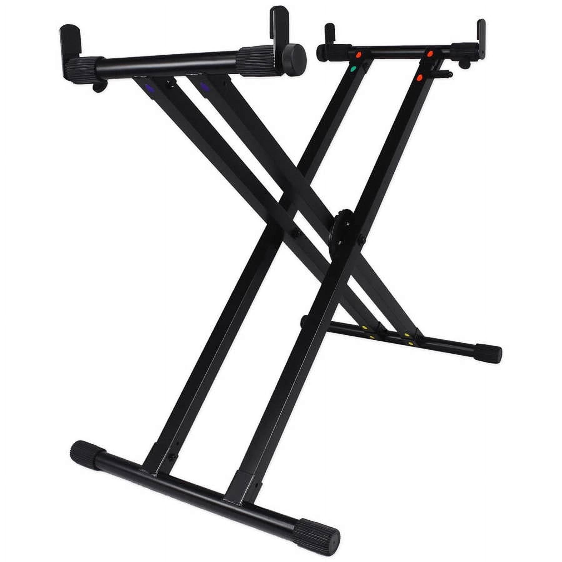 Yamaha YKA7500 Keyboard Stand Professional Double X Style - Walmart.com