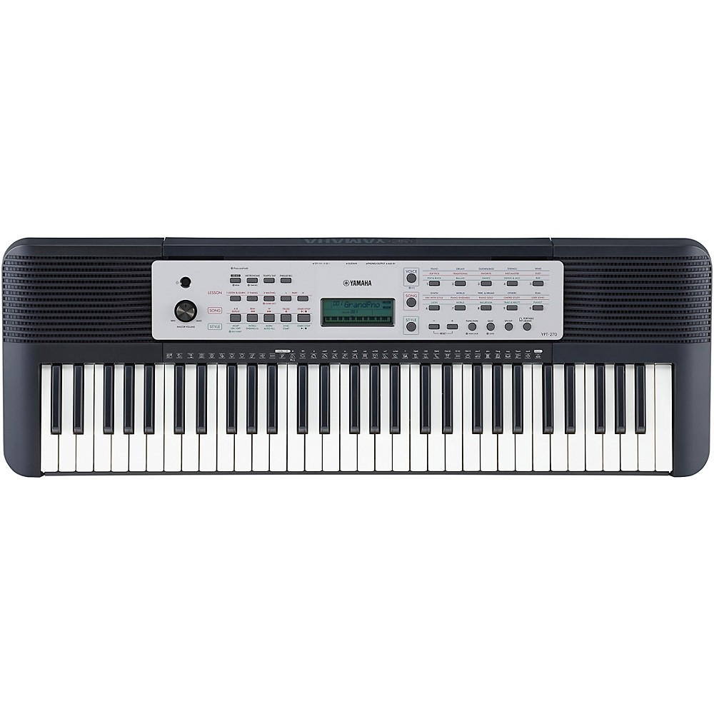 Yamaha YPT270 61-Key Portable Keyboard - Walmart.com