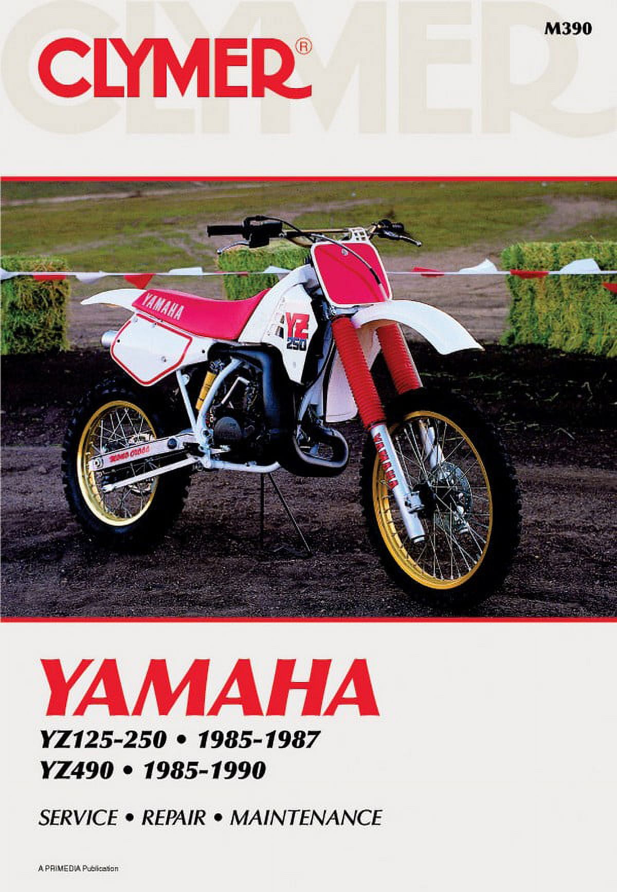 Yamaha YZ125 & YZ250 (1985-1987) &YZ490 (1985-1990) Motorcycle Service ...