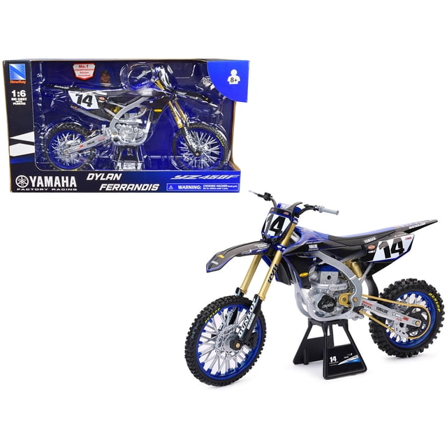 Yamaha YZ450F Motorcycle #14 Dylan Ferrandis "Yamaha Factory Racing" 1/ ...