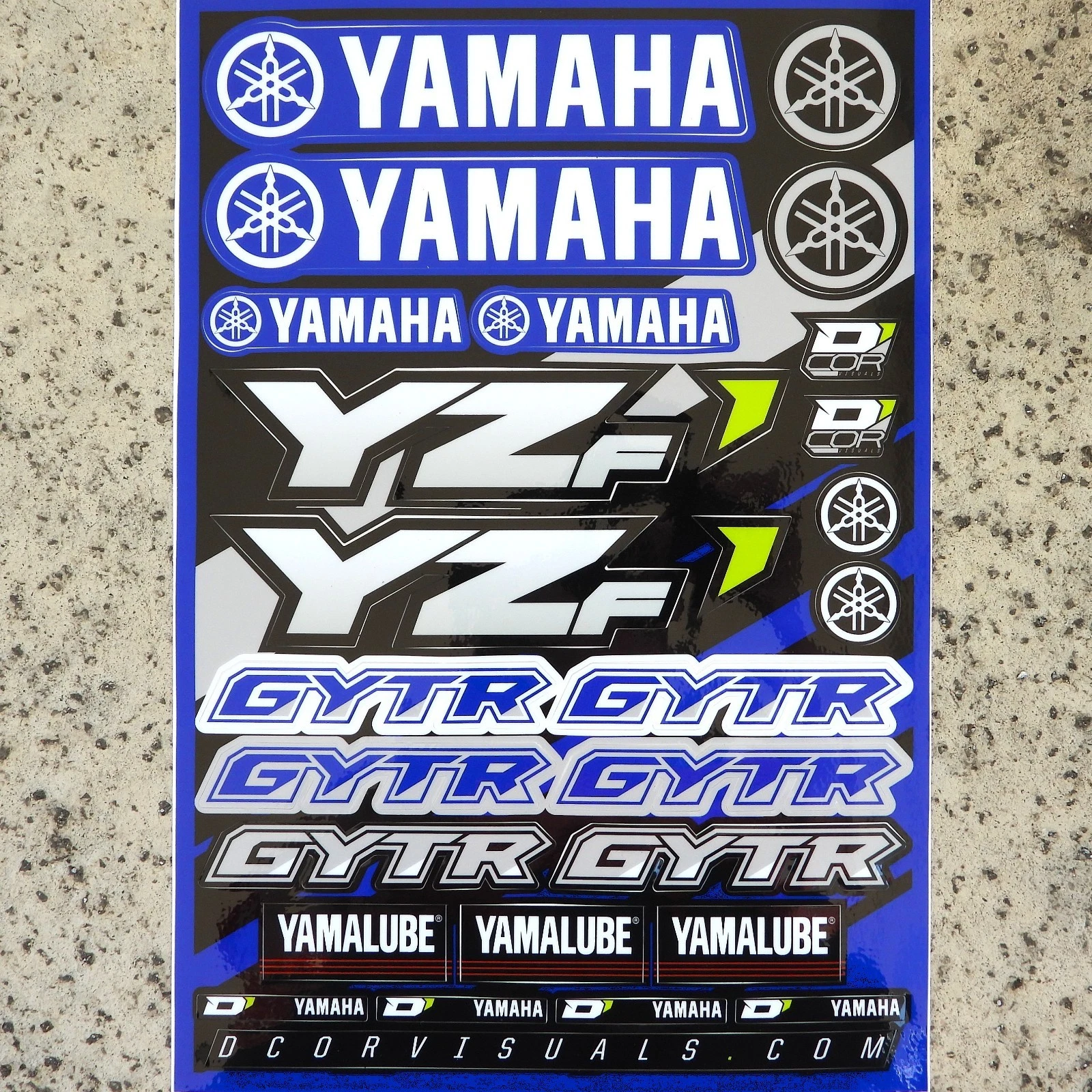 Yamaha YZ50 YZ60 YZ65 YZ80 YZ85 YZ100 YZ125 YZ175 YZ250 STICKERS DECALS ...
