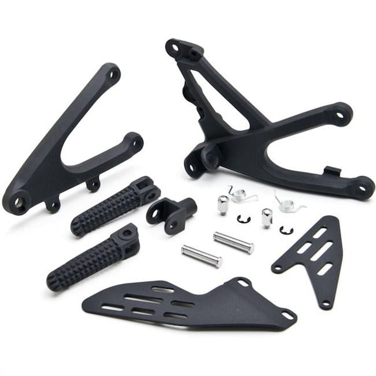 Yamaha YZF-R1 2007-2008 Foot Rests Assembly Kit, Black - Walmart.com