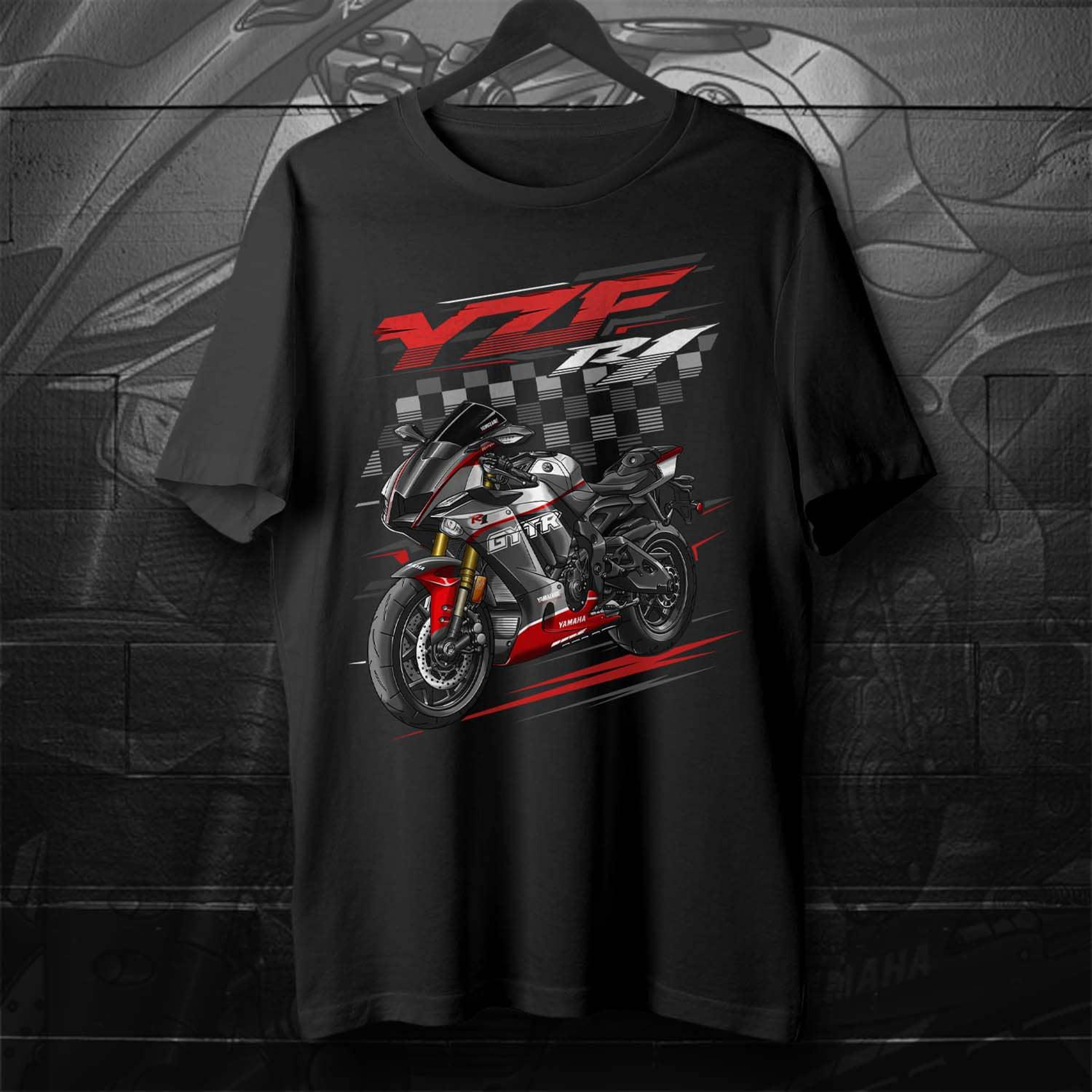 Yamaha YZF-R1 2024 Inspired T-Shirt - Motorcycle Tee Shirt - Walmart.com