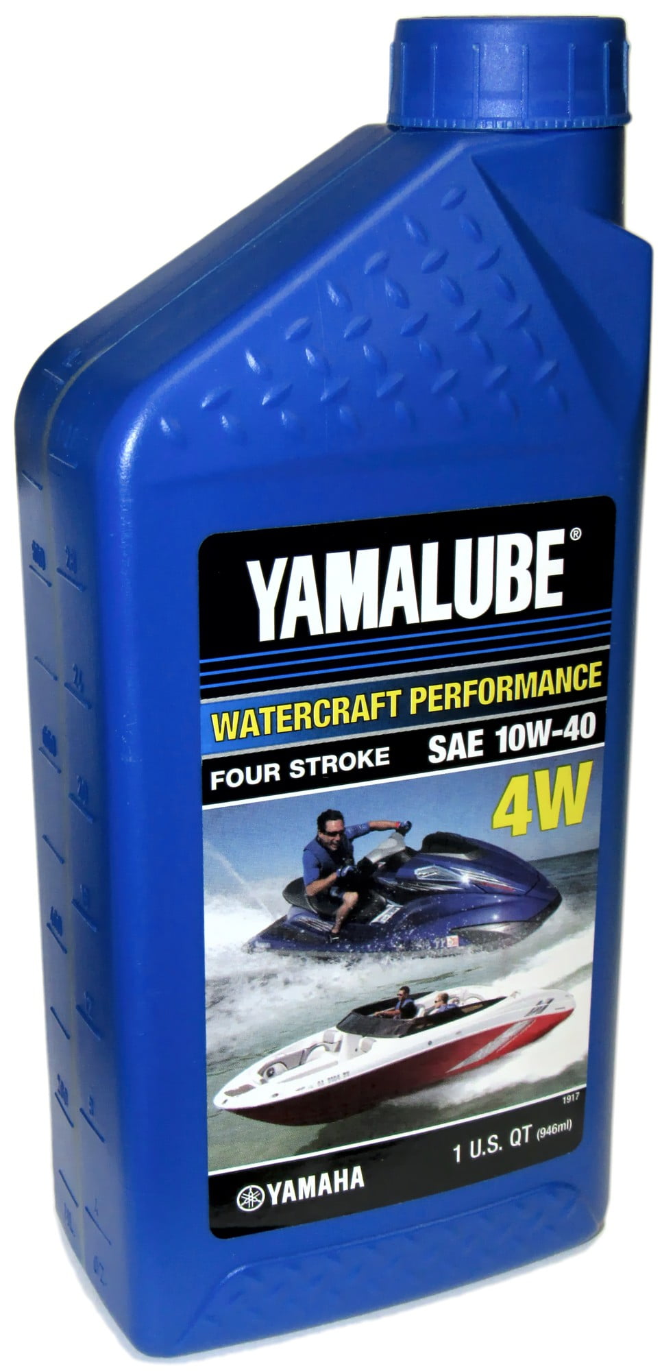 Yamaha LUB-10W40-WV-12 Yamalube 10W-40 4W Watercraft Waverunner Oil ...