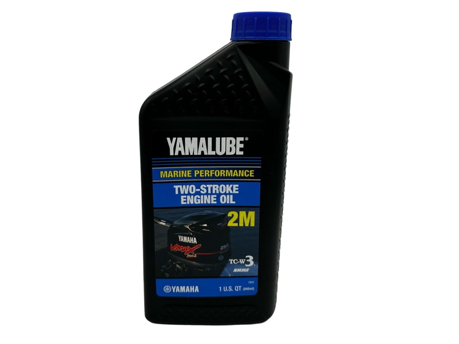 Yamaha Yamalube Semi-Synthetic 2-Stroke Marine Engine Oil LUB-2STRK-M1 ...
