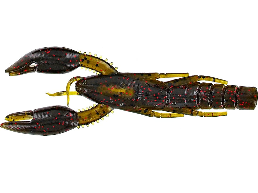 Yamamoto 3K-05-369 PsychoDad Crawdad Bait 4" 5 Per Pack Green - Walmart.com