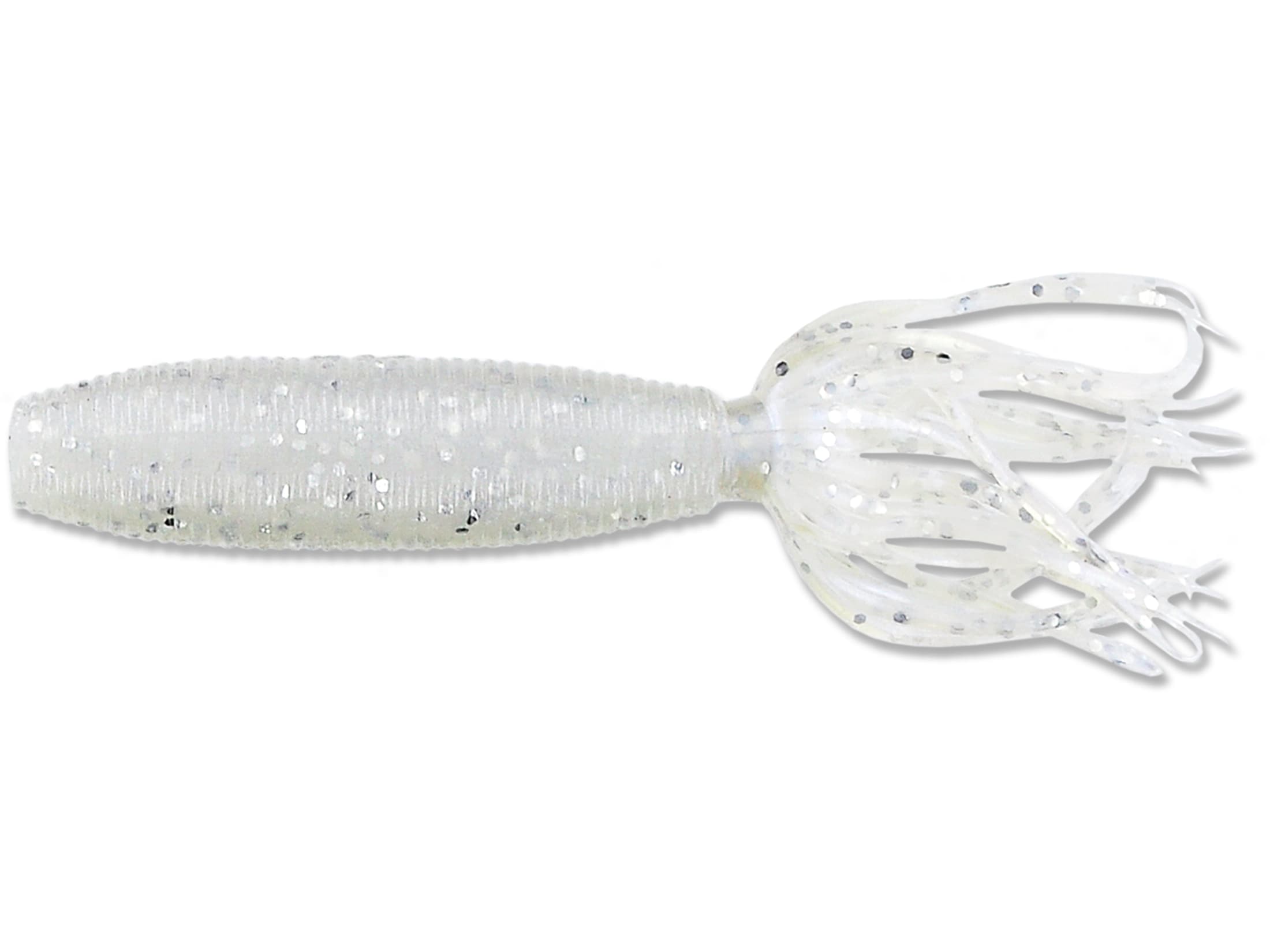 Yamamoto 4'' Fat Ika Grub Blu Prl/Slvr Flk - Walmart.com