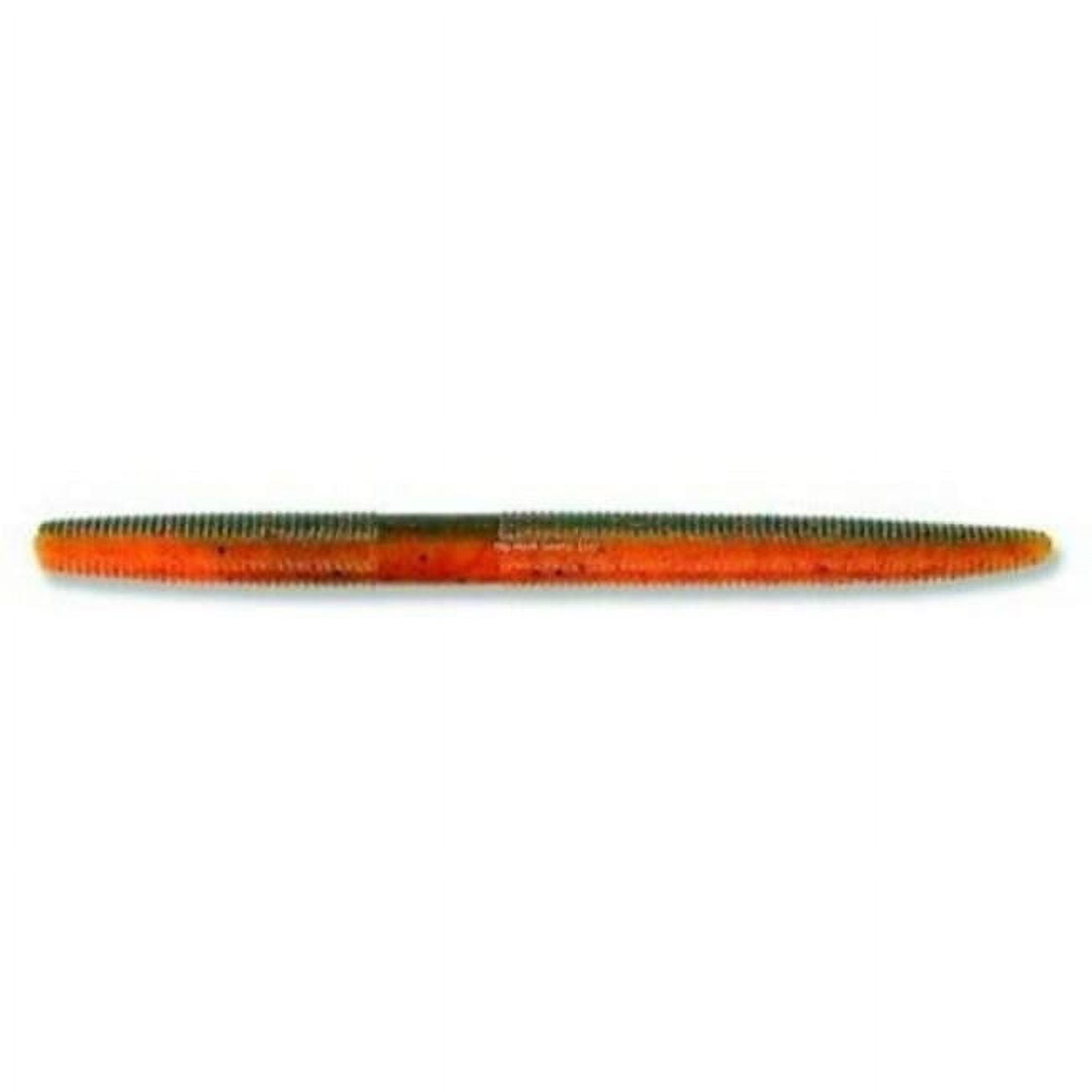 Yamamoto 4 in. Senko Watermelon Fishing Lure with Copper Flake & Orange ...