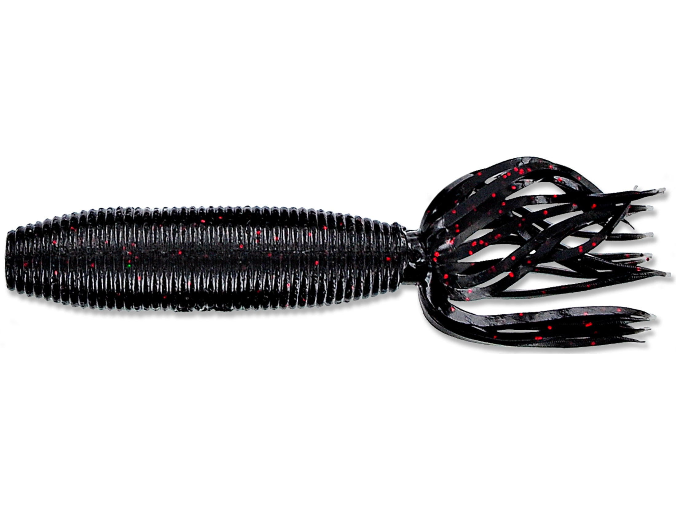 Yamamoto 4'' Fat Ika Grub Blk W/Sm Red Flk - Walmart Business Supplies