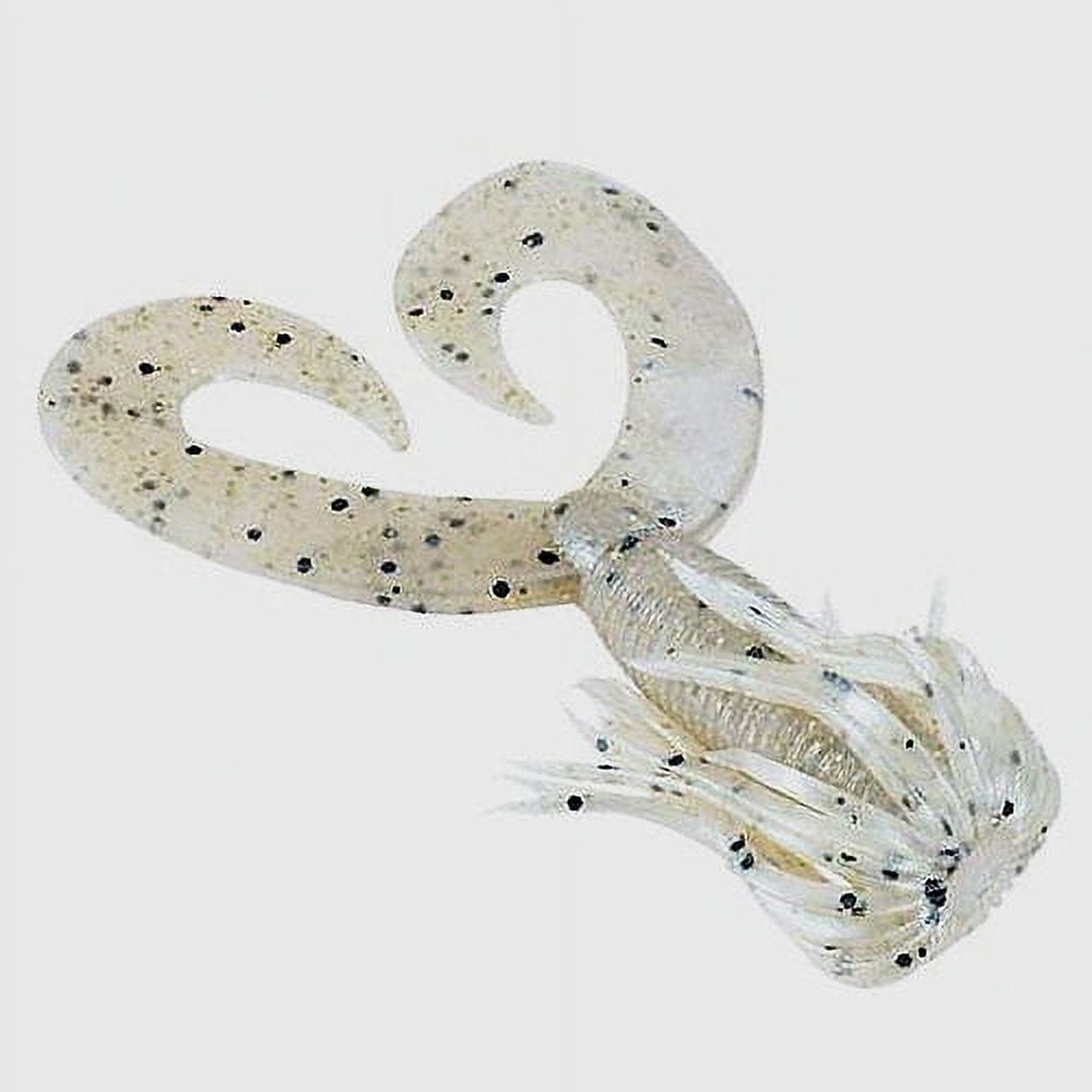 Yamamoto Baits Double Tail 5in Hula Grub, 10 Pack, Blue Pearl with ...