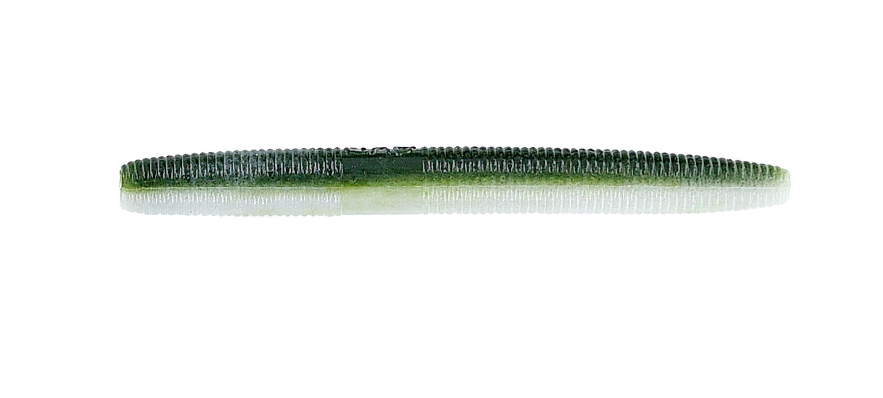 Yamamoto Baits Slim Senko Worm, 10, 3in, Watermelon & White Laminate ...