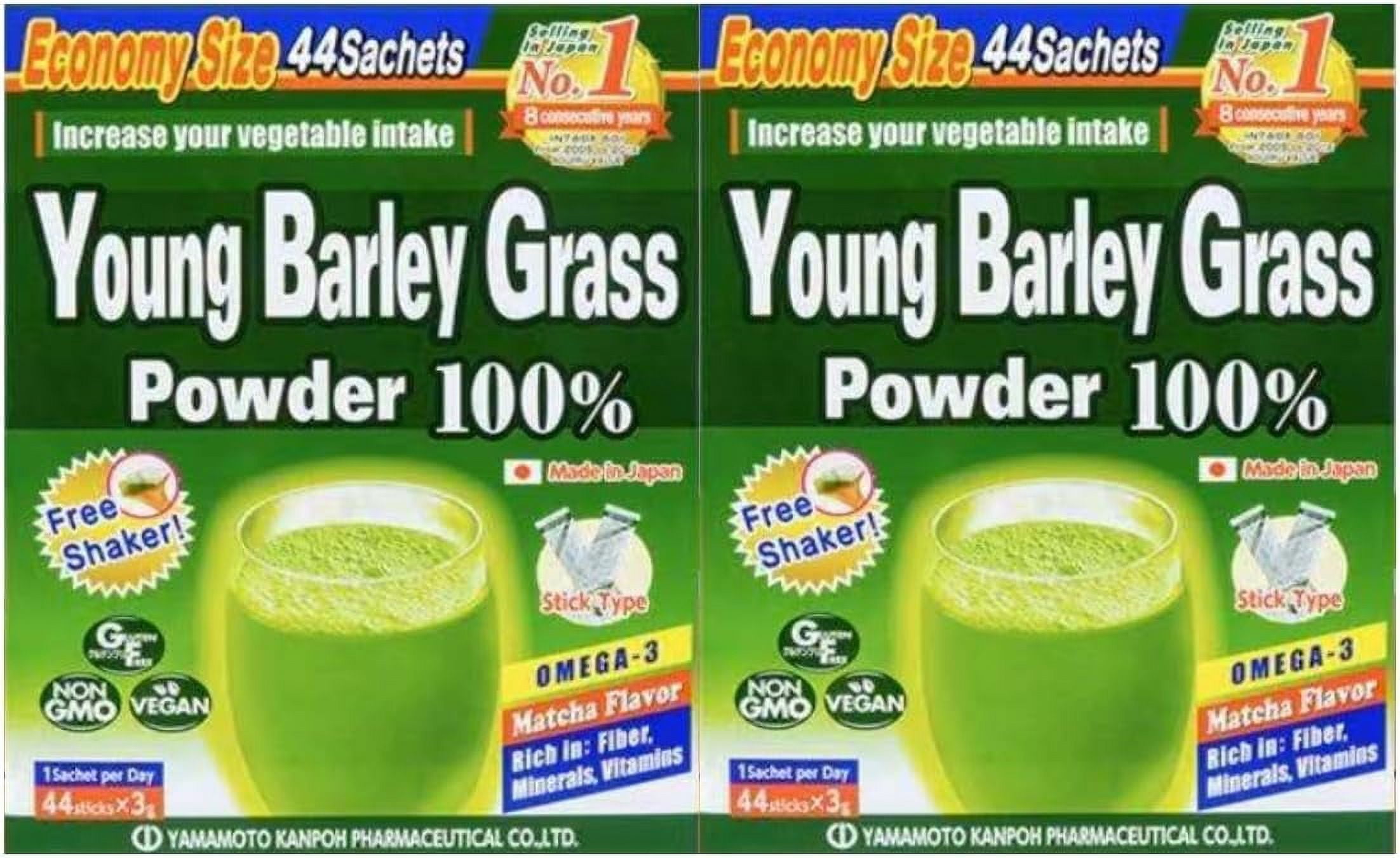 Yamamoto Kanpo Aojiru Barley Young Leaves Green Juice 44 Sticks - Pack ...