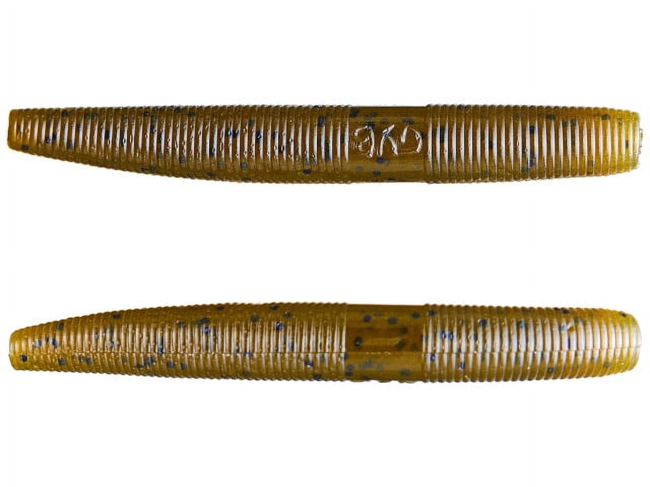 Yamamoto Ned Senko Green Pumpkin/Black 3in Lures (10 Pack) - Walmart.com